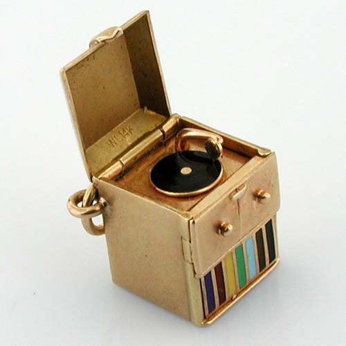 1950's Record Player Phonograph Stanhope Viewer Movable Vintage 14k ...